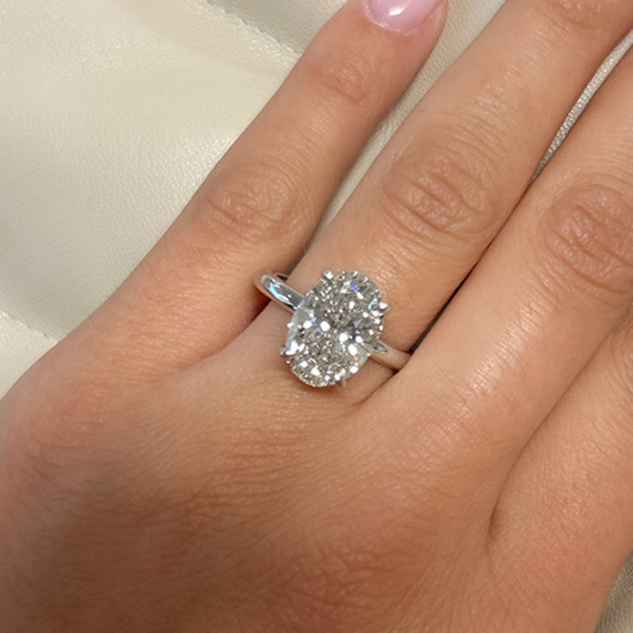 4 ct oval engagement ring store